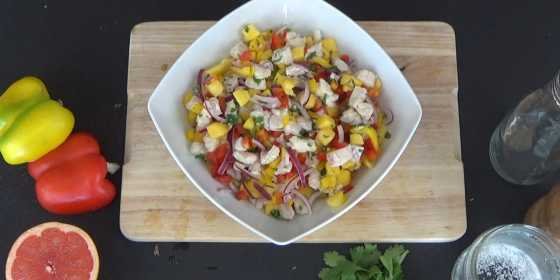 Ceviche Dorade - Mangue | Kweezine le Blog